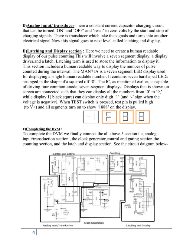 Construction of digital voltmeter by Bapi Kumar Das | PDF | Consumer Electronics | Technology ...
