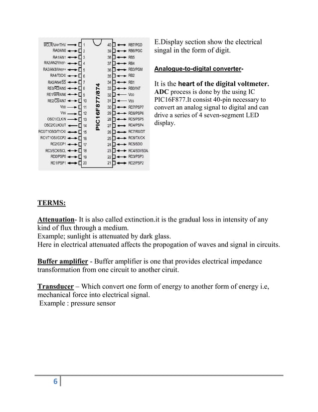 Construction of digital voltmeter by Bapi Kumar Das | PDF | Consumer Electronics | Technology ...