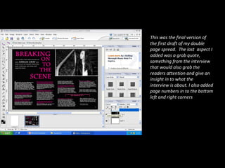 Construction of double page spread | PPT