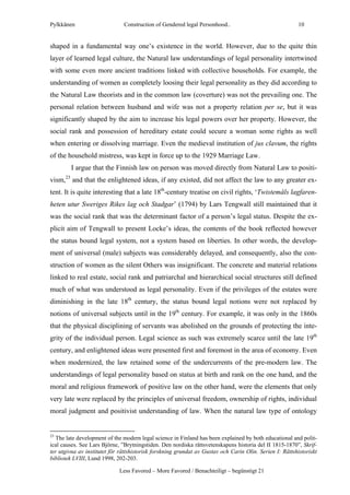 Construction Of Gendered Legal Personhood In The History Of | PDF