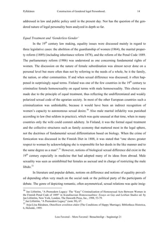 Construction Of Gendered Legal Personhood In The History Of | PDF ...