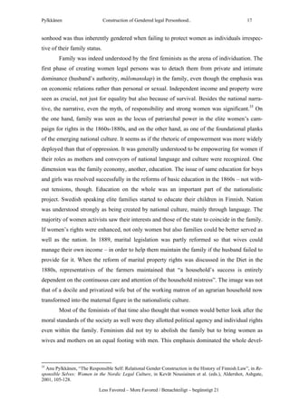 Construction Of Gendered Legal Personhood In The History Of | PDF