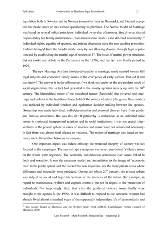 Construction Of Gendered Legal Personhood In The History Of | PDF