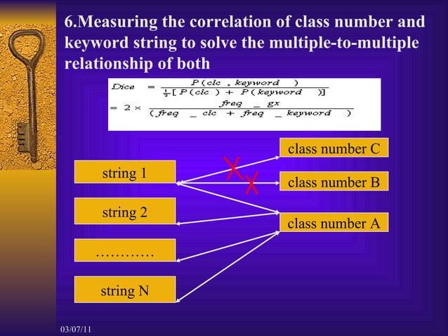 Construction of knowledge base for automatic indexing and ...