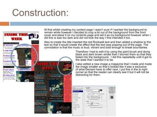 Construction of media | PPT