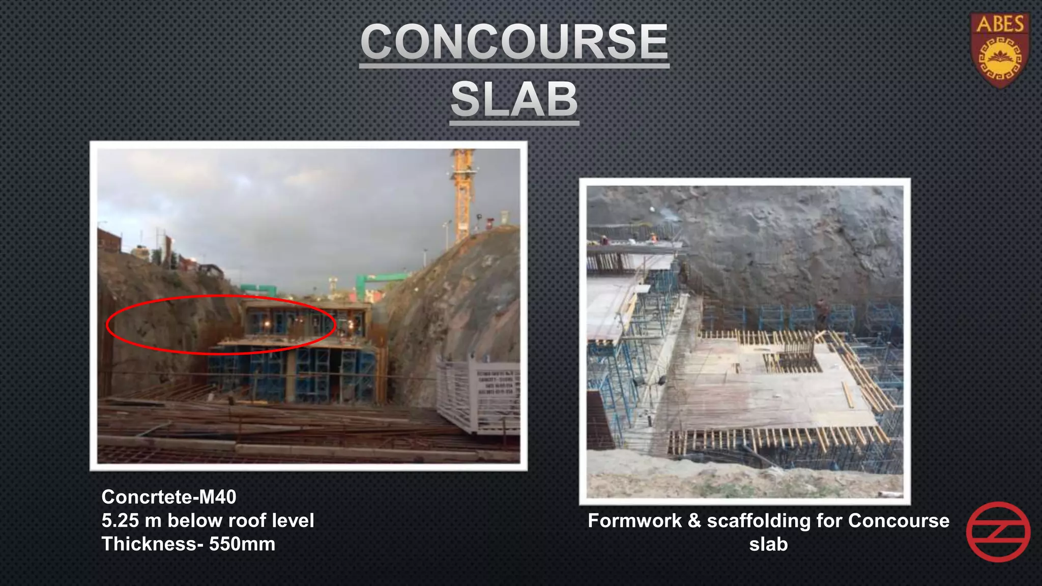 Construction of metro station | PPTX
