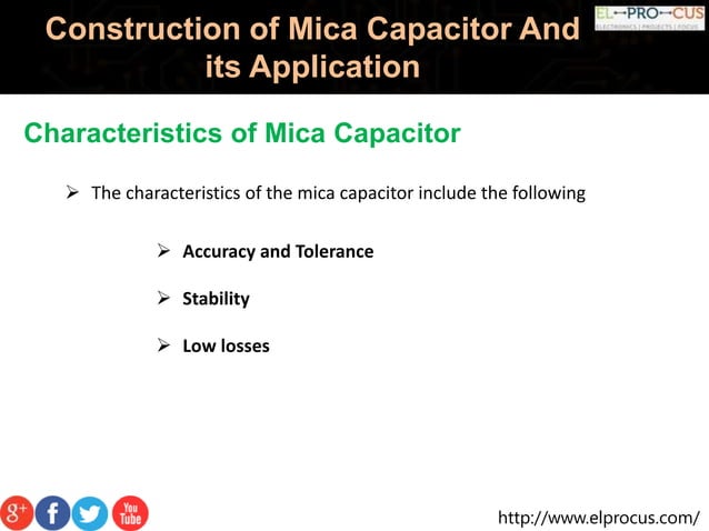 Construction of mica capacitor and its application | PPTX | Geology ...