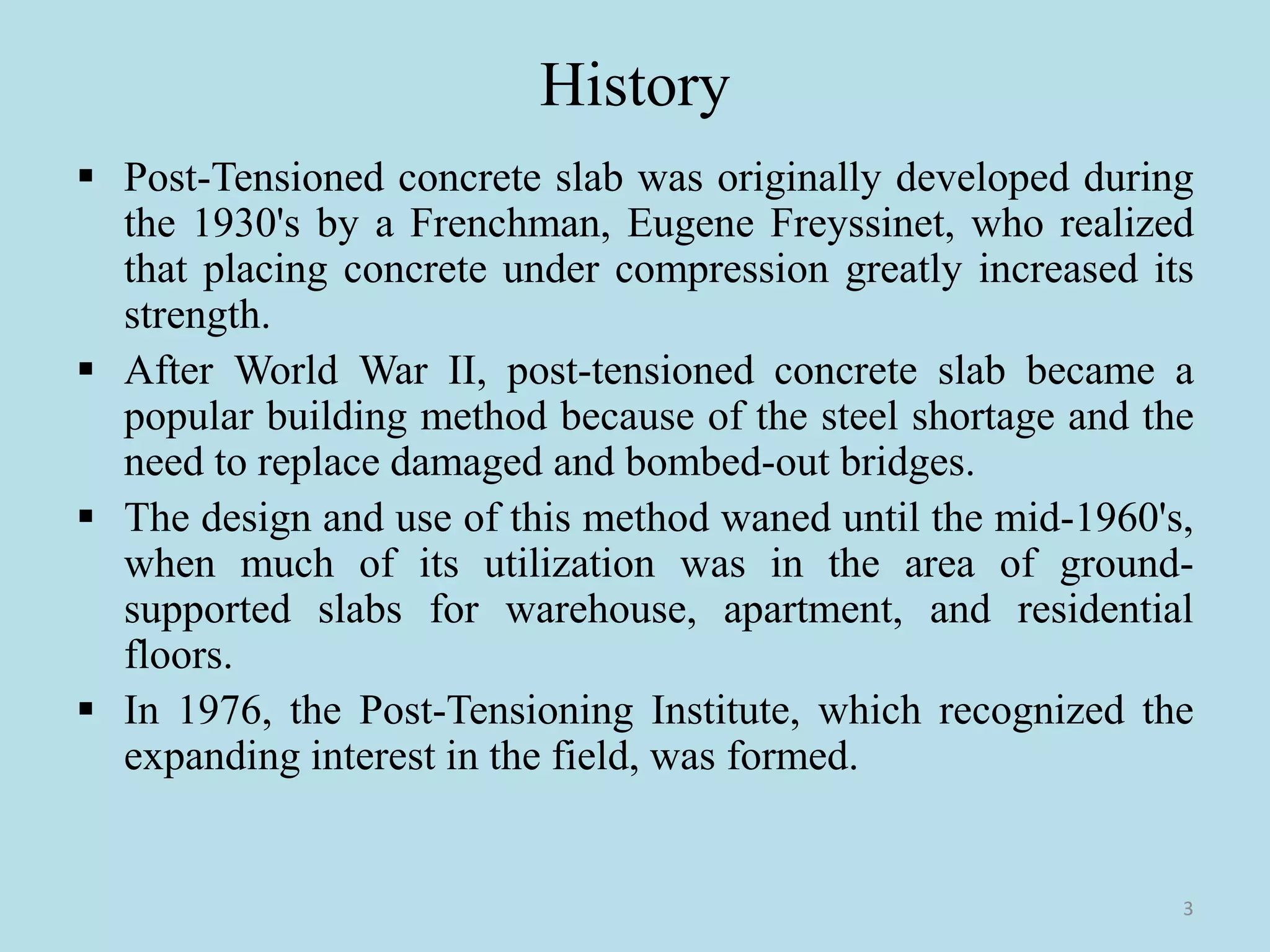Construction of post tension slab | PDF