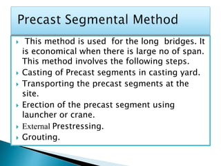 Construction of prestressed concrete structures | PPT