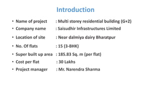 Residential Building PPT | PPTX
