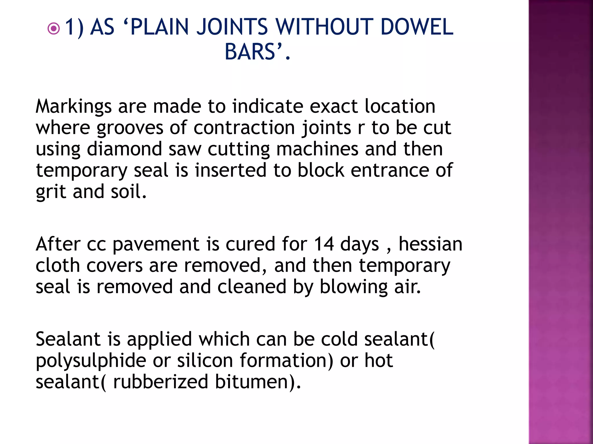 Construction of rigid pavement | PDF