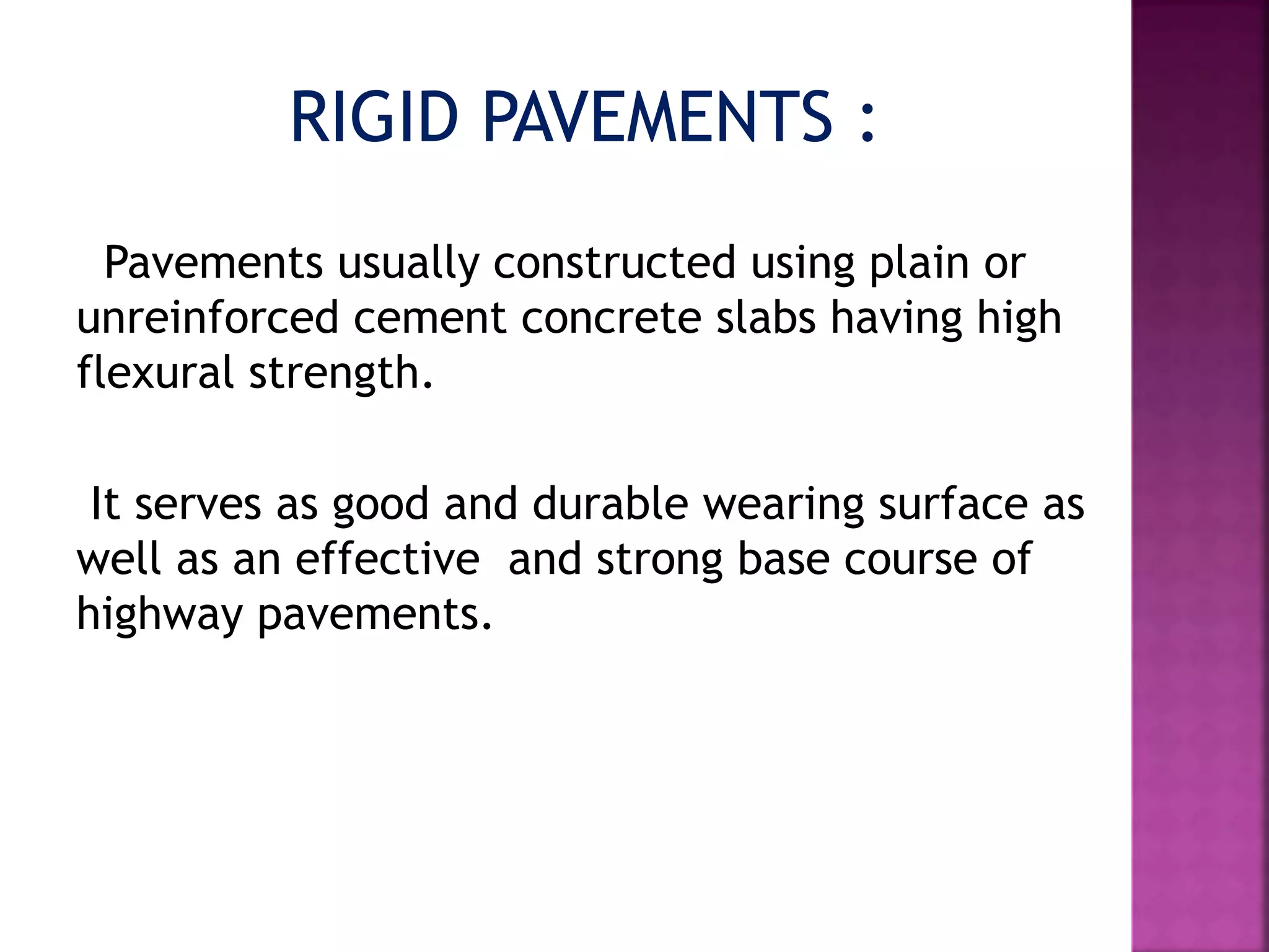 Construction of rigid pavement | PPTX