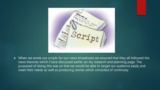 Construction of scripts | PPT