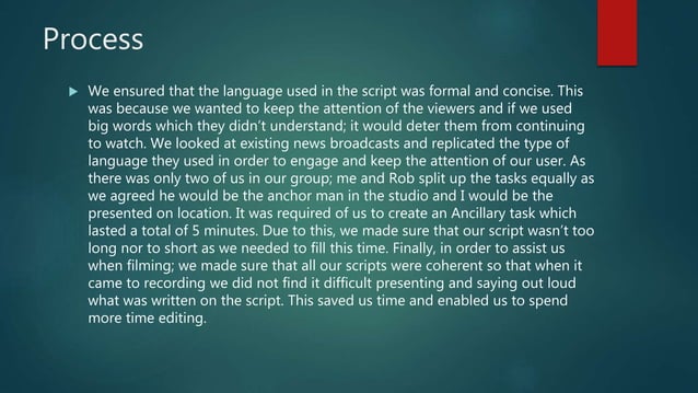 Construction of scripts | PPT