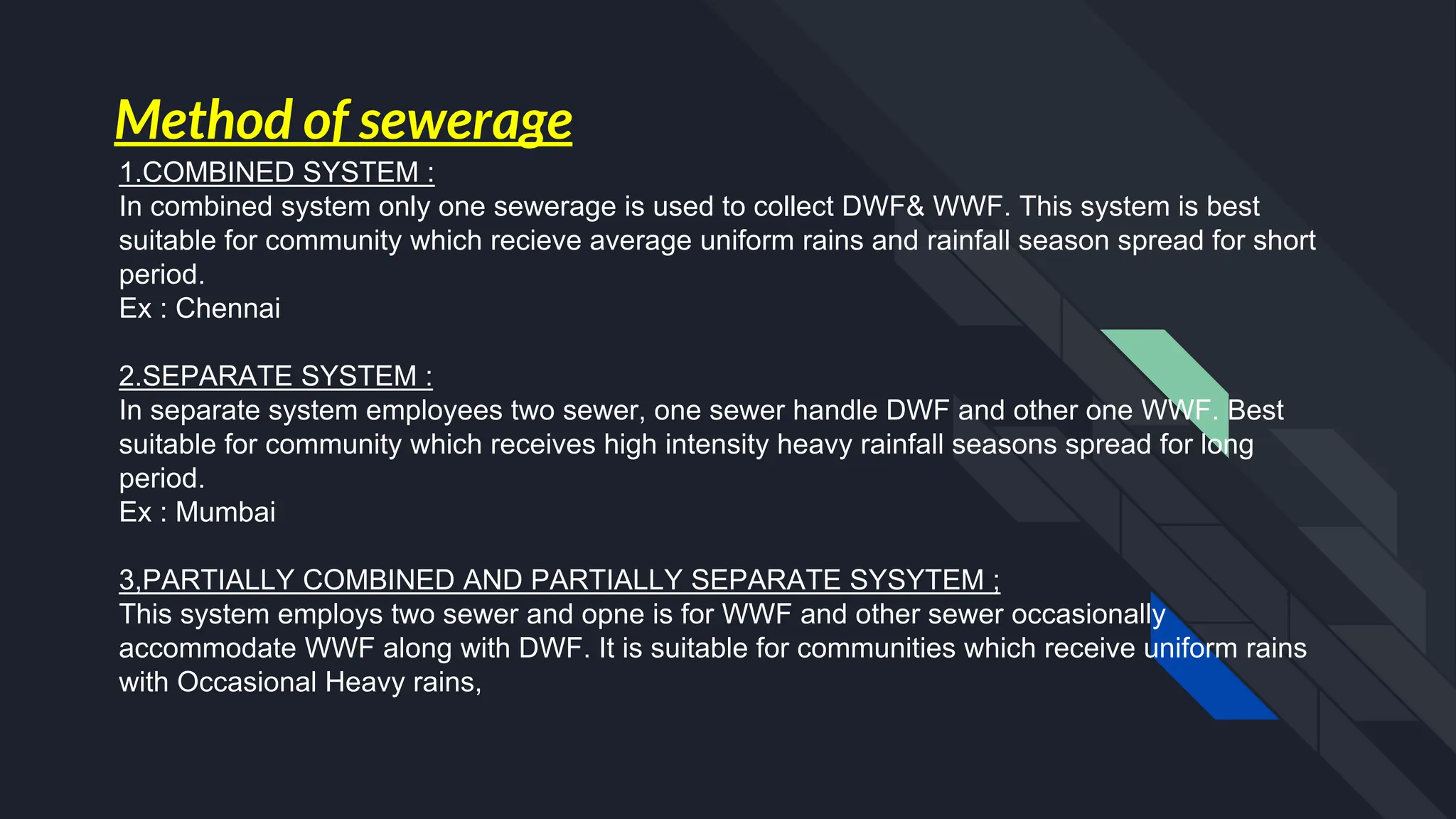 CONSTRUCTION OF SEWER final (1) gro.pptx | Water Services | Home Utilities