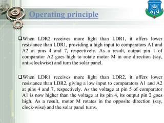 Solar Tracker With 1 Axis | PPT