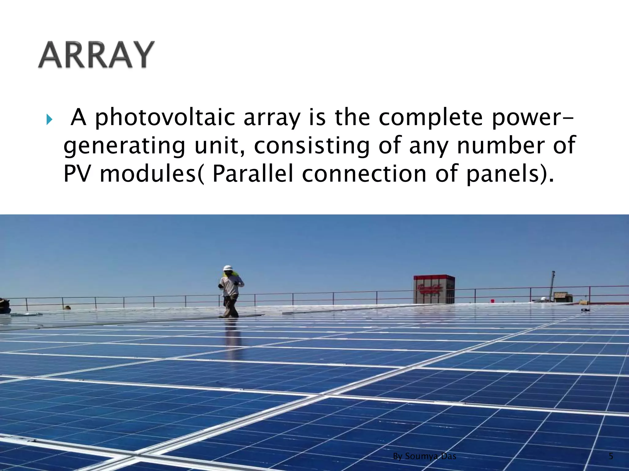 Construction of solar module | PPTX