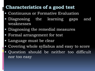 Construction of test | PPTX