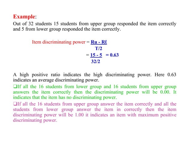 Construction of Test | PPTX | Standardized Testing | Educational Assessment