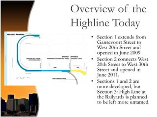 Construction of the highline | PPTX | Gardening | Home & Garden