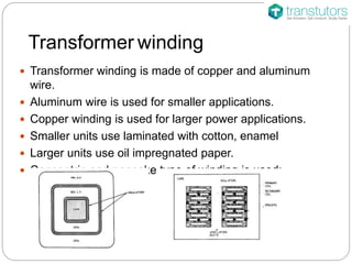 Construction of Transformer | Electronical Engineering | PPTX