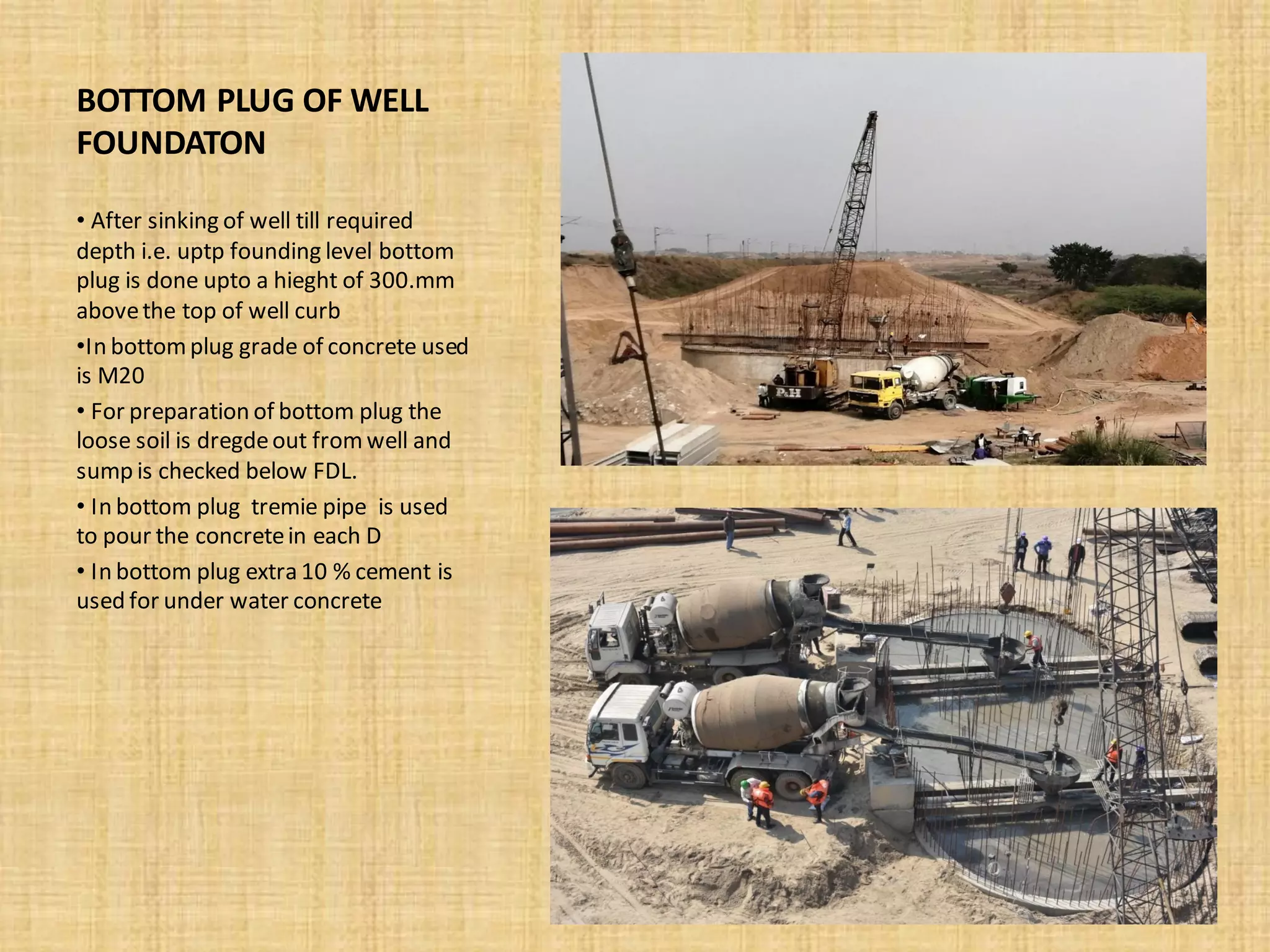 Construction of well foundation | PDF