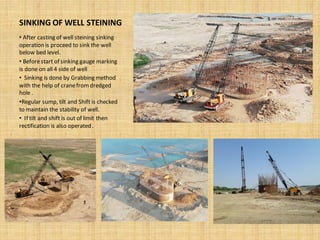 Construction of well foundation | PDF