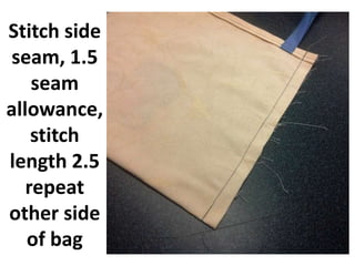 Construction of your bag | PPTX