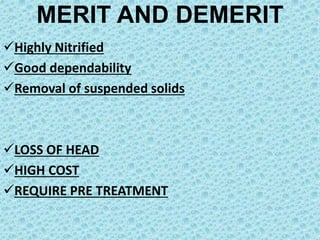 Construction,operation and maintenance of trickling filter2 | PPTX