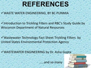 Construction,operation and maintenance of trickling filter2 | PPTX
