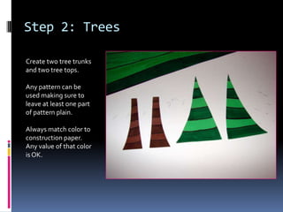 Art 31 - Construction Paper Landscape (Elementary) | PPSX