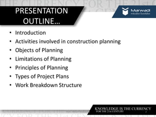 Construction planning_Construction Management (2180611) (Semester-8 ...
