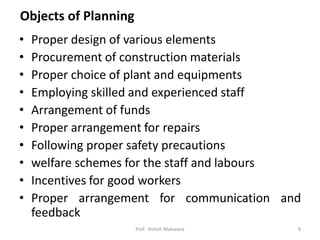 Construction planning_Construction Management (2180611) (Semester-8 ...