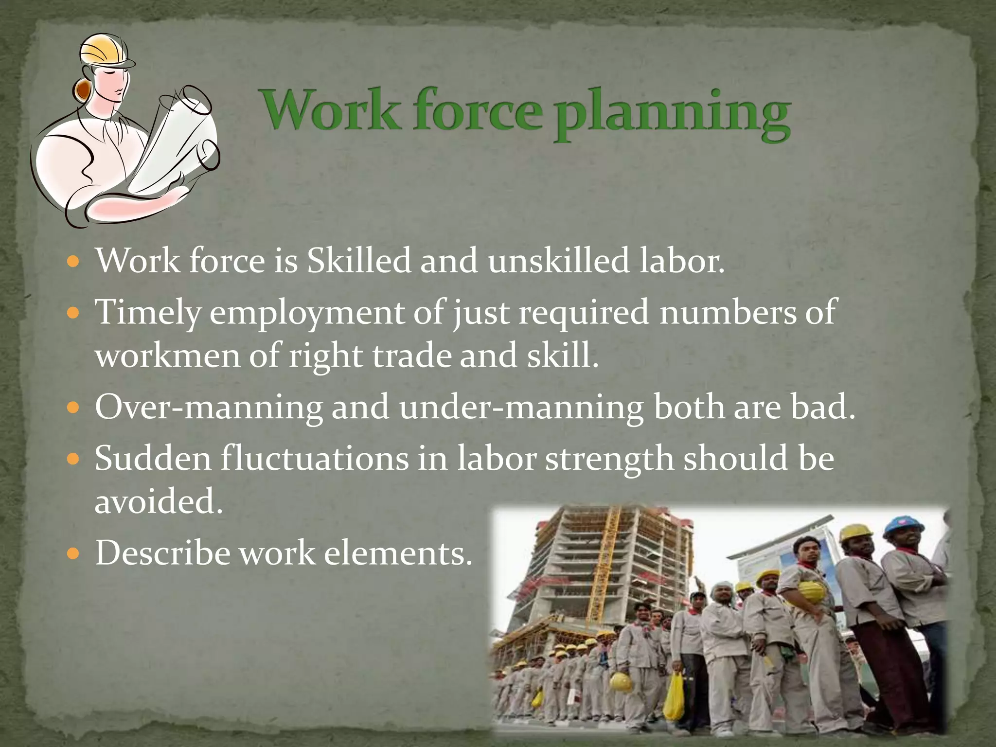 Construction planning & management | PPTX