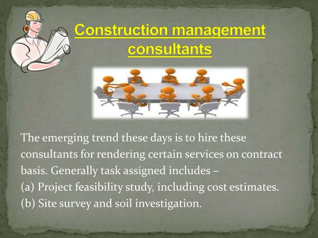 Construction planning & management | PPTX