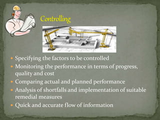 Construction planning & management | PPTX