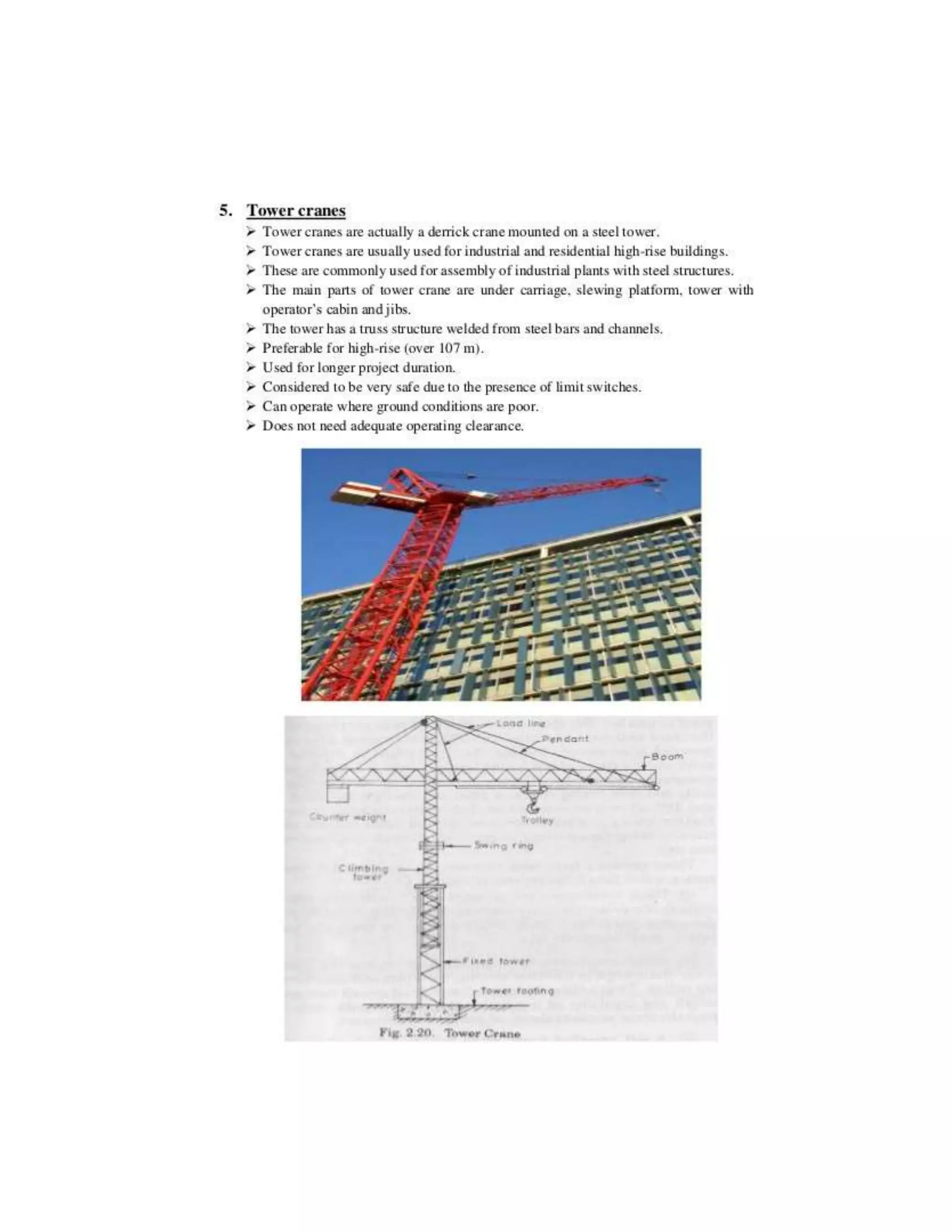 Construction plant and equipment notes | DOCX