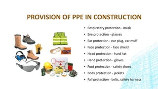 Construction Safety Presentation with Case Study | PPT