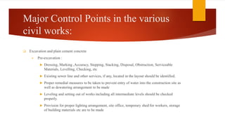 Construction practices and quality control | PPTX