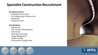 WRS Construction sector | PPTX