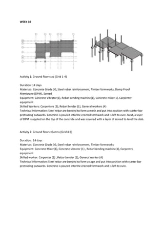 Building Construction process | PDF
