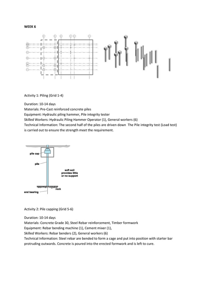 Building Construction process | PDF