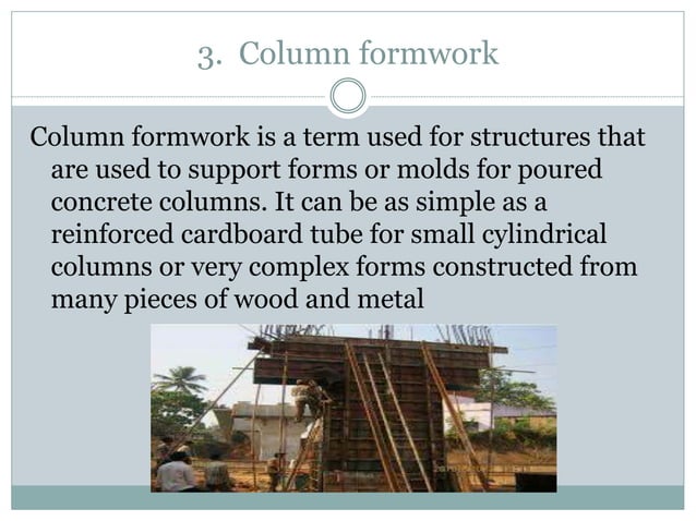 Construction process''column,beam,slab'' | PPTX | Civil Engineering Industry | Industries