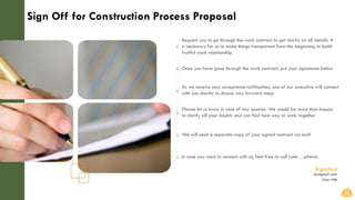 Construction Process Proposal PowerPoint Presentation Slides | PPT