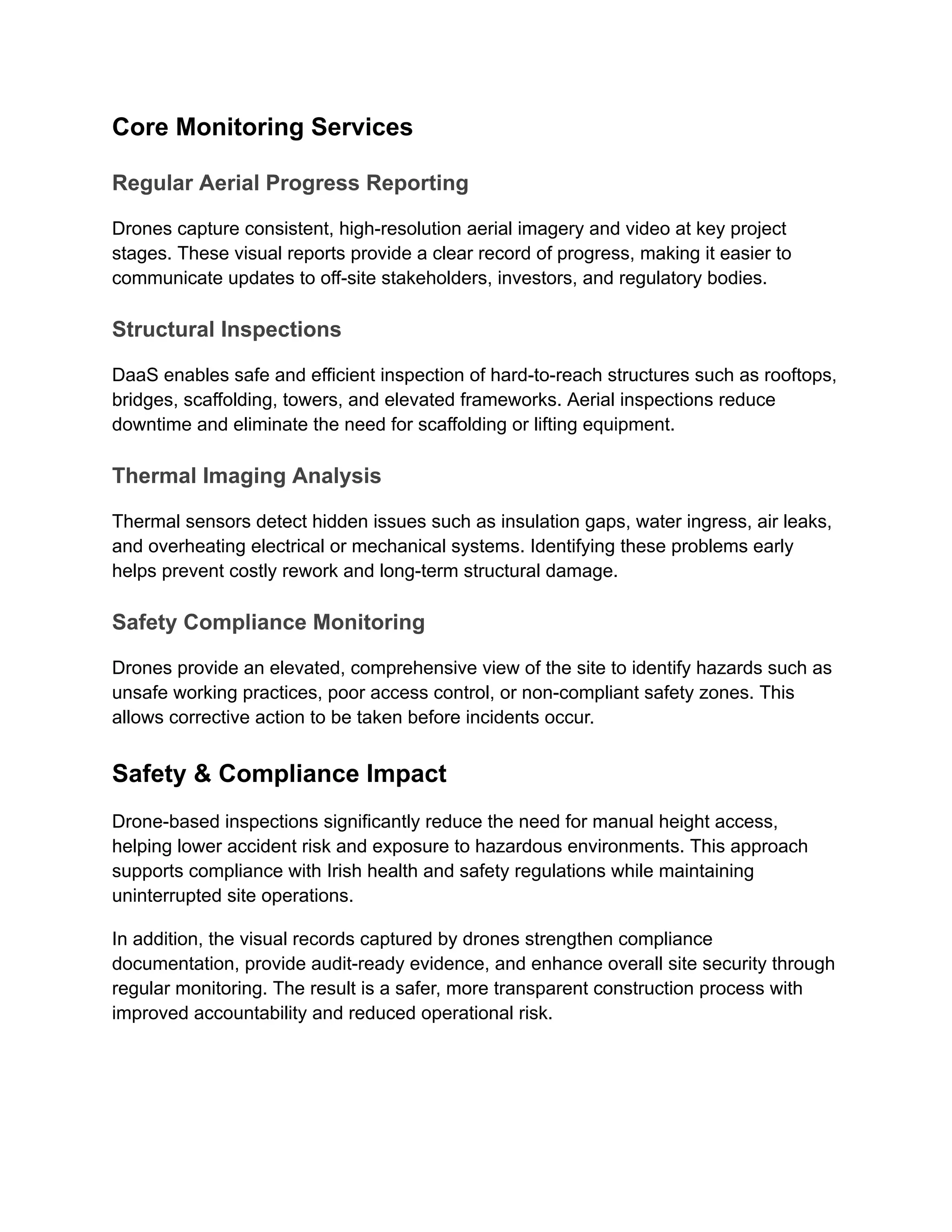 Construction Progress Monitoring & Safety Compliance | PDF
