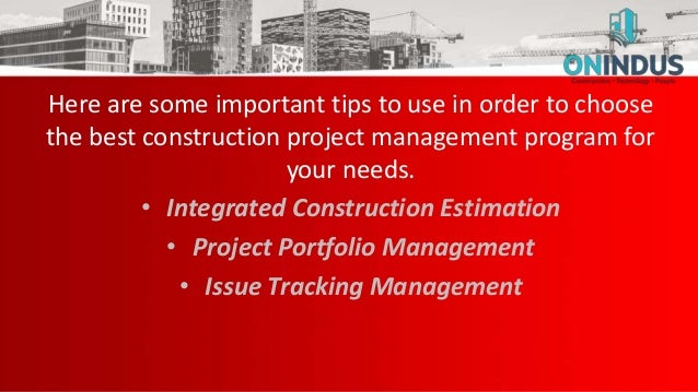 What is e-builder Construction Project Management - OnIndus? | PPTX