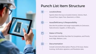 Construction Punch List Template with eAuditor Audits & Inspections | PDF