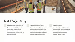 Construction Quality Control Checklist with eAuditor Audits & Inspections | PDF
