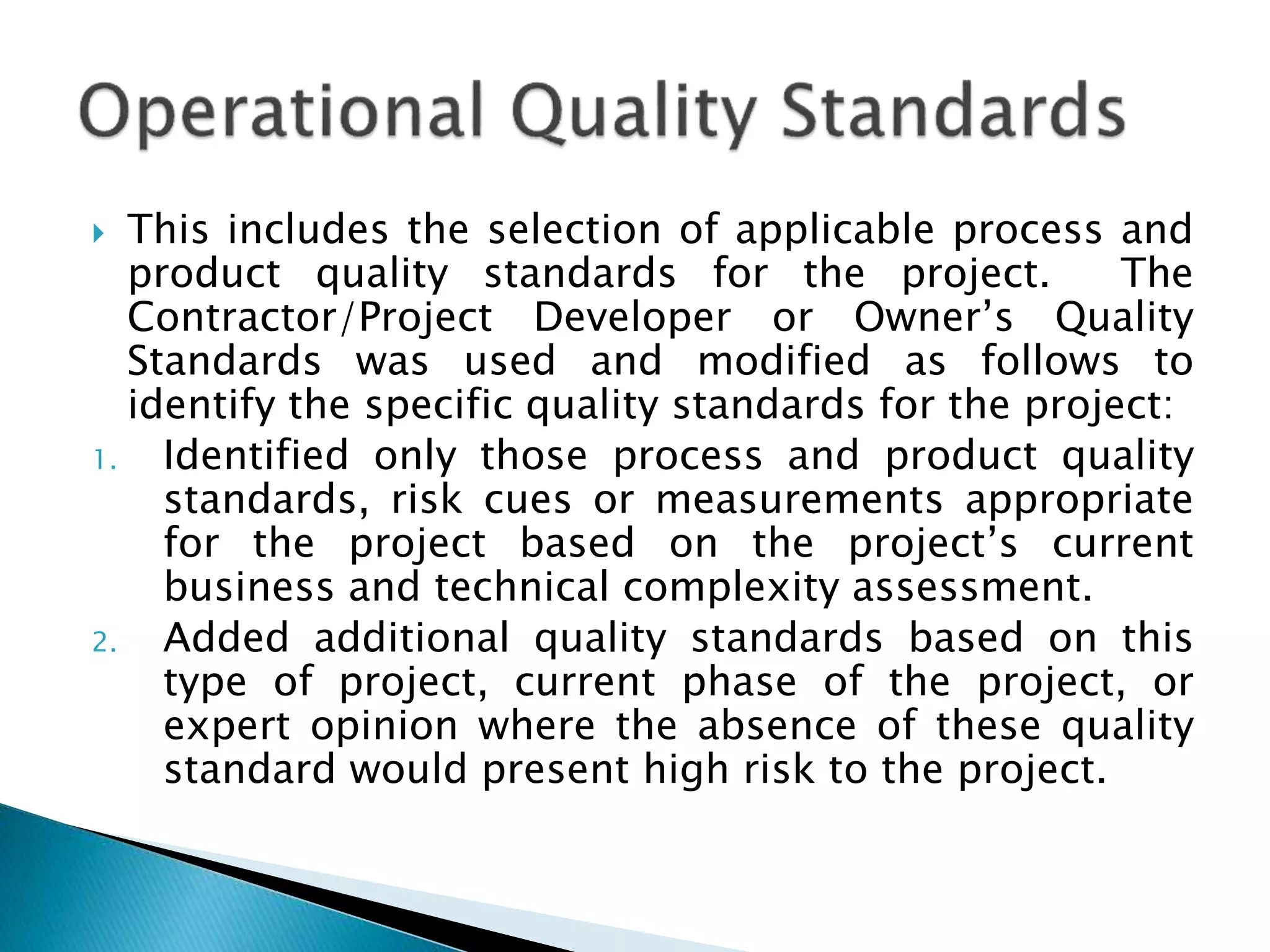 Construction quality management plan (Construction Productivity ...