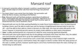 Construction repair and maintenance of steep roof | PPTX